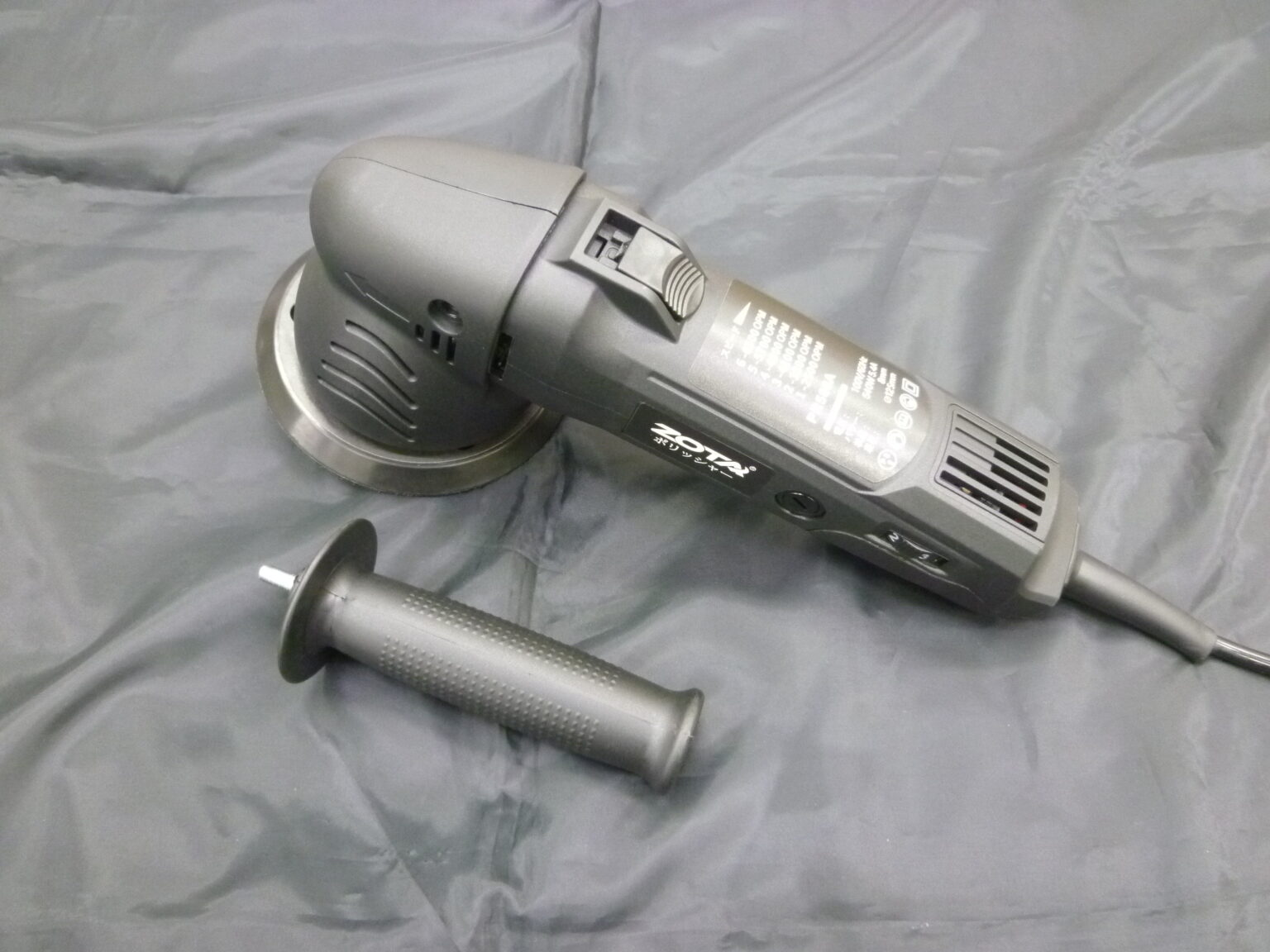 ZOTAポリッシャー 5インチ 125mmを改造！アルミパッドに交換してみた！