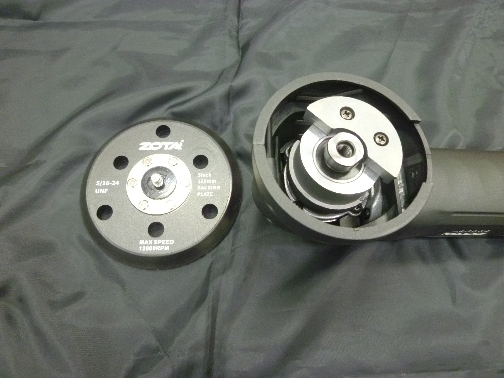 ZOTAポリッシャー 5インチ 125mmを改造！アルミパッドに交換してみた！