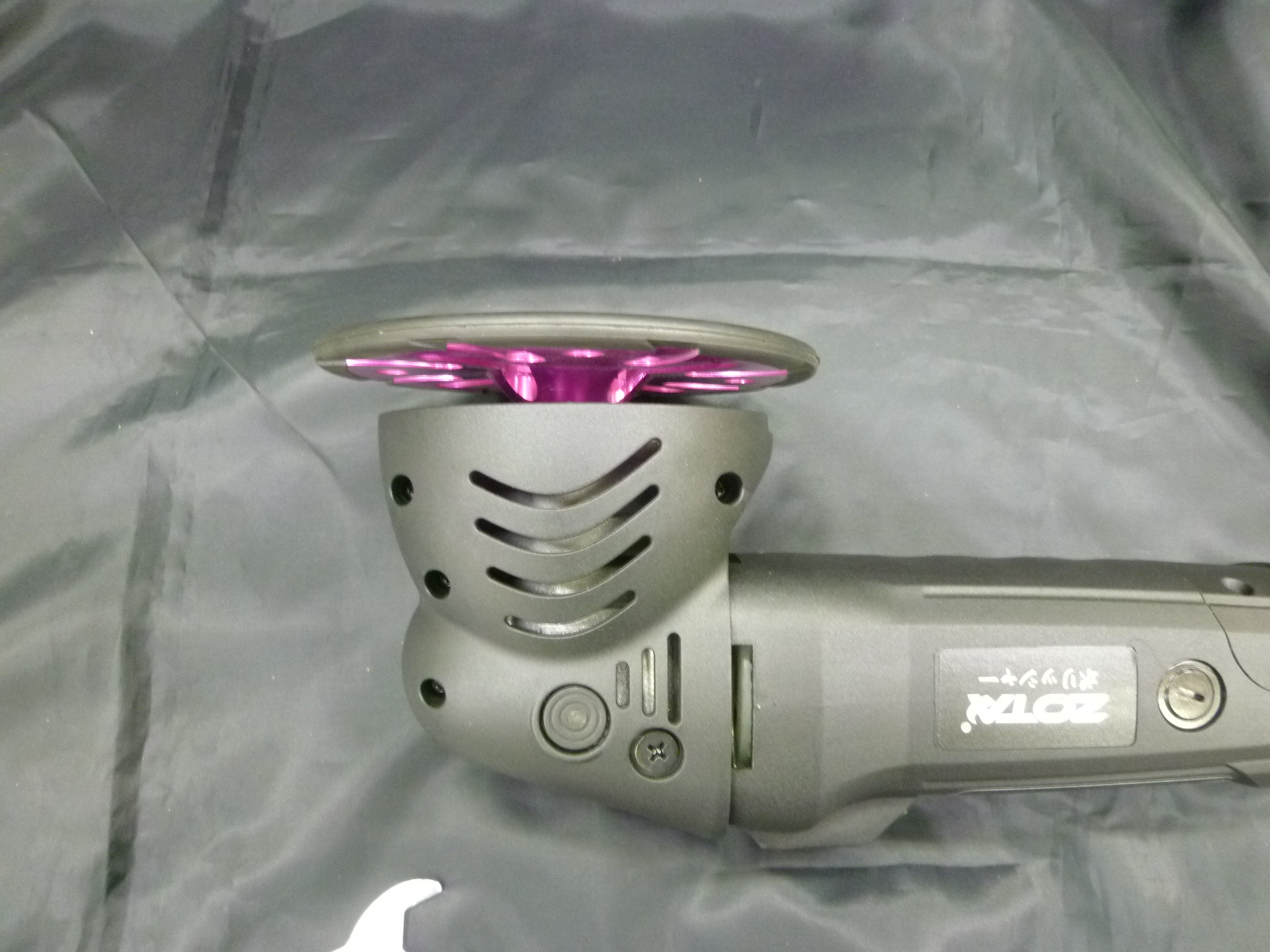ZOTAポリッシャー 5インチ 125mmを改造！アルミパッドに交換してみた！